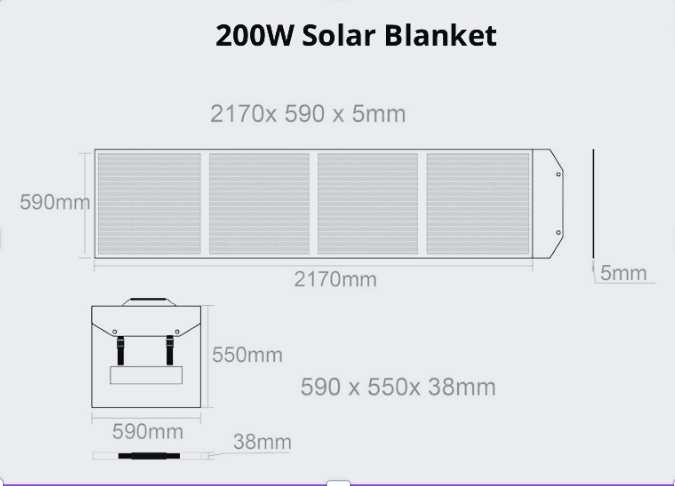 120W 12V Folding Solar Mat |120w Folding Solar Blanket | Portable ...